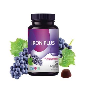 Multivitamínico Ferro Iron Plus 90 Gomas - LIVS Gummies ...