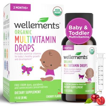 Multivitamínico para bebês Wellements Organic Cherry 30mL - Livros de ...
