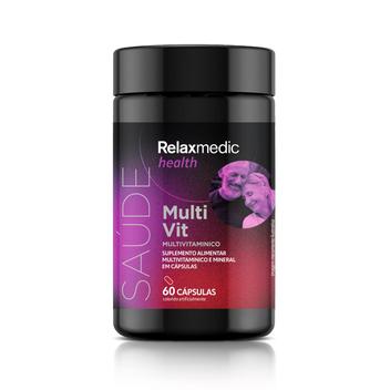 Multivitamínico Relaxmedic 60 Cápsulas Nutricional - MY HEALTH - Massa ...