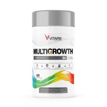 Multivitamínico Vitare Multigrowth Energia, Imunidade e Vitalidade com ...