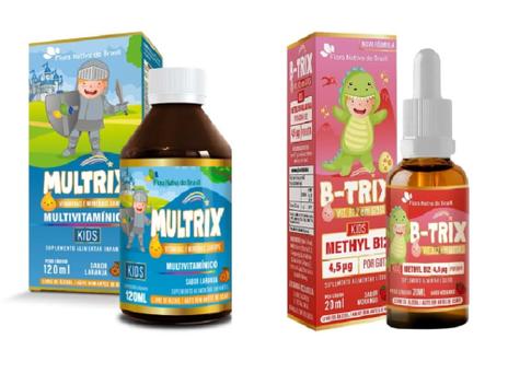 Multrix + B-trix Flora nativa - Cloreto de Magnésio / Magnésio Dimalato ...