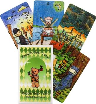 Muppet Bear Tarot Deck Tarô Do Urso Muppet Baralho de Cartas de Oráculo ...