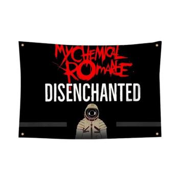 My Chemical Romance Band Flag Decorações Externas Para Quarto Com ...
