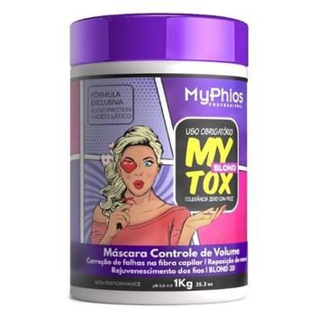 Mytox Blond 1Kg Botx Capilar Redutor de Volume MyPhios - Cuidados com o ...
