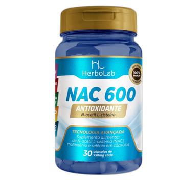 NAC 600 mg em cápsulas 30 cápsulas - Herbovita - Fitoterápicos ...
