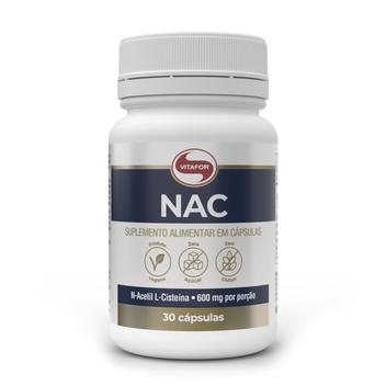 NAC 600mg 30 Cápsulas Vitafor. - Coenzima Q10 - Magazine Luiza
