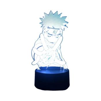 Naruto Uzumaki Kakashi Hatake Itachi Uchiha LED Night Light 3D 7/16 ...