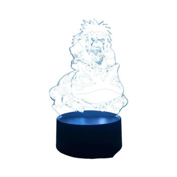 Naruto Uzumaki Kakashi Hatake Itachi Uchiha LED Night Light 3D 7/16 ...