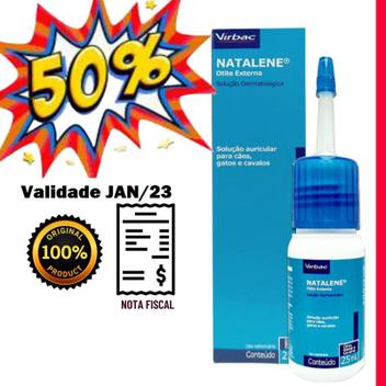 Natalene Solução de Limpeza Auricular Para Cães e Gatos 25 Ml - Virbac ...