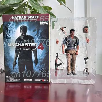 Nathan Drake Action Figure NECA Uncharted 4 Boneca Móvel Brinquedo Para ...