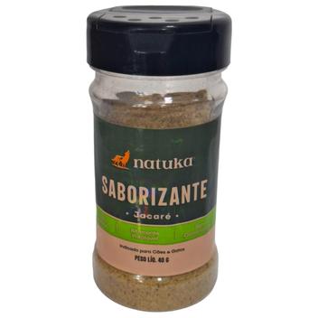 Natuka saborizante para ração pet sabor jacaré - 40g - Petisco para ...
