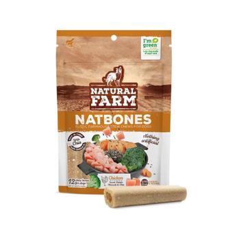 Naturalfarm Snack Natbones Frango para Cães 340g - Bifinhos e Petiscos ...