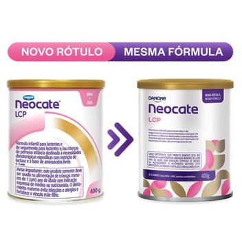 Neocate LCP A Escolha Certa para Uma Nutrição Segura - Danone NUTRICIA ...