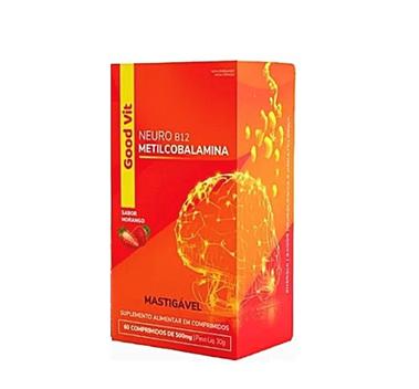 Neuro B12 Metilcobalamina 60 Comp Mastigavel - Good Vit - Vitaminas A-Z ...