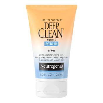 Neutrogena Deep Clean Esfoliante Facial Diário Suave 124 Ml ...