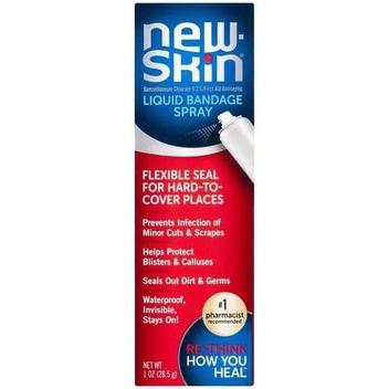 New Skin Band-aid Liquido Bandagem Spray Importado 28.5g - Bandagem ...