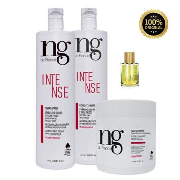 Ng de France Intense Pro Kit Completo Shampoo, Condicionador e Máscara ...