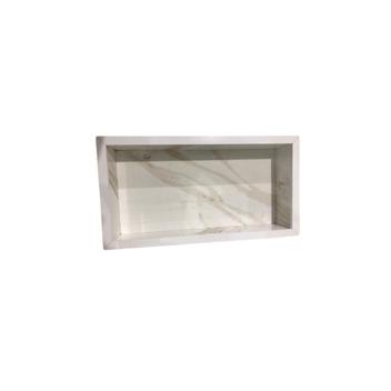 NICHO DE PORCELANATO CERAMICA 61x31x11 - Generica - Nicho para Banheiro ...