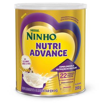 Ninho NutriAdvance Suplemento Alimentar Pó Baunilha Mix Leite Ninho ...