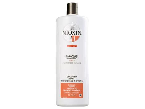 Nioxin Sistema 4 Cleanser Shampoo 1000ml - Shampoo Profissional ...