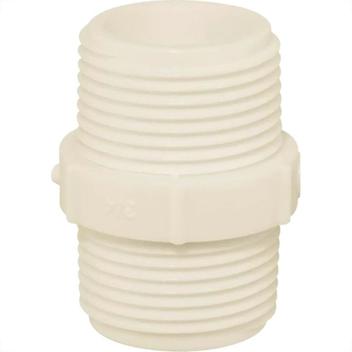 Nipel Branco Amanco Rosca 3/4'' - Niple Hidráulico - Magazine Luiza
