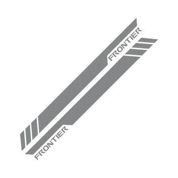 Nissan Frontier Pickup Truck Saia Lateral Listras Decalques De Vinil ...