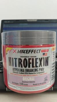 Nitroflexin 150g grape - MAXX EFFECT - Pré Treino - Magazine Luiza