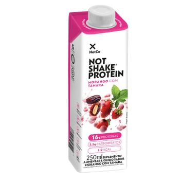 NOT SHAKE Protein 16g Morango c/ Tâmara 250ml - NotCo - Outros Suplementos Alimentares ...