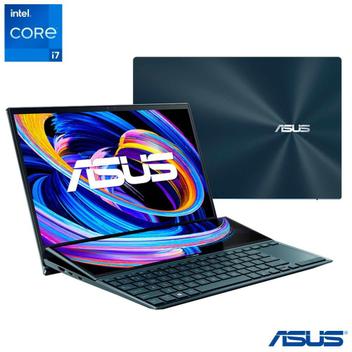 Notebook asus zenbook duo i7-1165g7 16gb 512gb windows 10 - Notebook ...