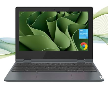 Notebook Lenovo Chromebook Flex 11,6" HD Touch 4 GB de RAM 192 GB ...