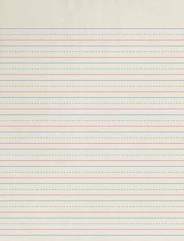 Notebook School Smart Zaner-Bloser de 1/2 polegada pautado em 500 ...