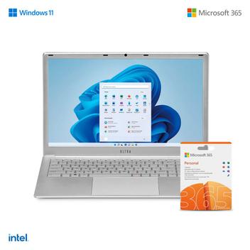 Notebook Ultra, Windows 11 Home, Intel Celeron, 4GB 120GB SSD, Tela 15 ...