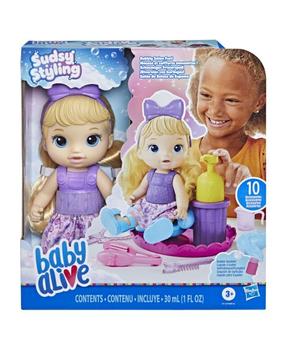 Nova baby alive salão de beleza espuma sudsy styling loira f5112 hasbro ...