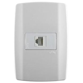 Nova Tomada De Parede Para Casa E Loja Internet 8 Fios Rj45 - Ilumi ...