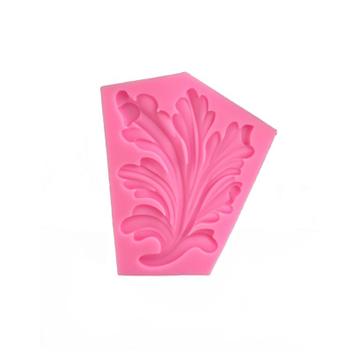 Novo Molde de Gesso Em relevo - Ondas Embossed Cake Decoration Mold ...