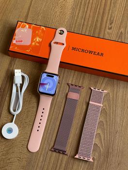 Novo Smartwatch W59 Mini Pro Original 41mm Gps Nfc Lançamento + 2 ...