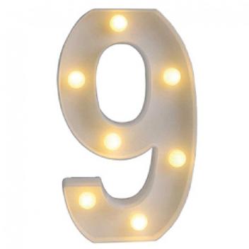 Numeros Led Decoraçao Festa Eventos Comemoraçao Iluminaçao - CRGFESTAS ...