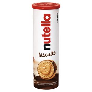 NUTELLA BISCUIT BISCOITO WAFER CREME DE AVELÃ FERRERO 166g - Biscoito ...