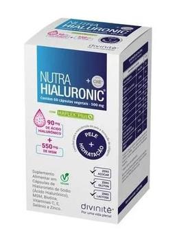 Nutra Hialuronic Haplex Plus Divinite 500mg 60 cáps Vegan + 24 Cápsulas ...