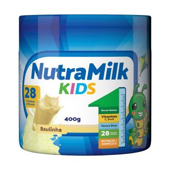 Nutra Milk Kids Complemento Infantil Pote 400g 24 Vitaminas - NULTRA ...