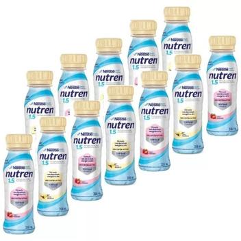 Nutren 1.5 Nestlé - Kit C/ 12 Frascos - (escolha O Sabor) - Nestlé ...