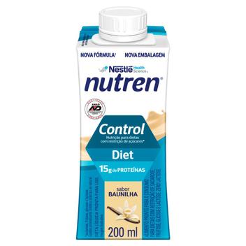 Nutren Control Diet com 15g de Proteínas Sabor Baunilha 200ml ...