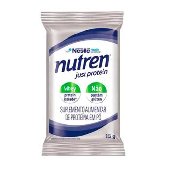 Nutren Just Protein Sachê 15g whey protein isolado - Nestlé Health ...