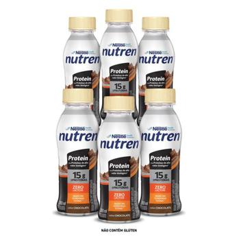 Nutren Protein Chocolate Nestlé KIT 6 Unidades 260ml - NESTLE ...