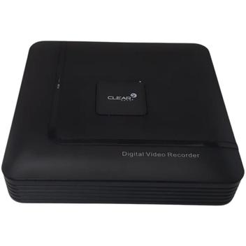 NVR Clear 04 CANAIS H265 Gravador e Reprodutor De Audio E Vídeo P ...