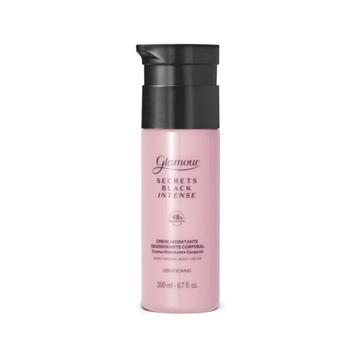 O BOTICARIO GLAMOUR SECRETS BLACK INTENSE HIDRA CORPO 200ml ...