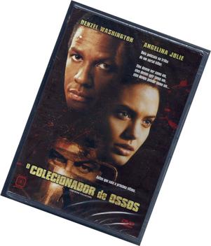 O Colecionador De Ossos Com Angelina Jolie Dvd Lacrado - Sony - Livros de Viagem e Turismo ...