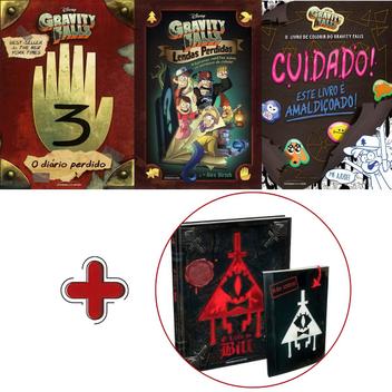 O Livro Do Bill + O Diário Perdido De Gravity Falls + Lendas Perdidas ...