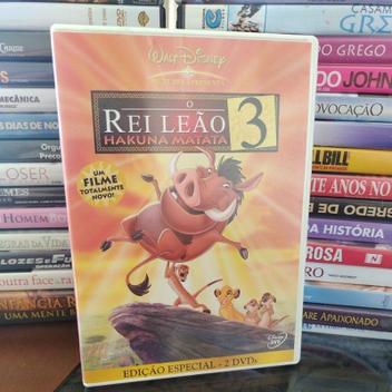 o rei leao 3 edicao especial dvd original lacrado - disney - Filmes - Magazine Luiza