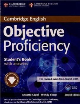 Objective proficiency - student's book with answers - second edition - CAMBRIDGE UNIVERSITY ...